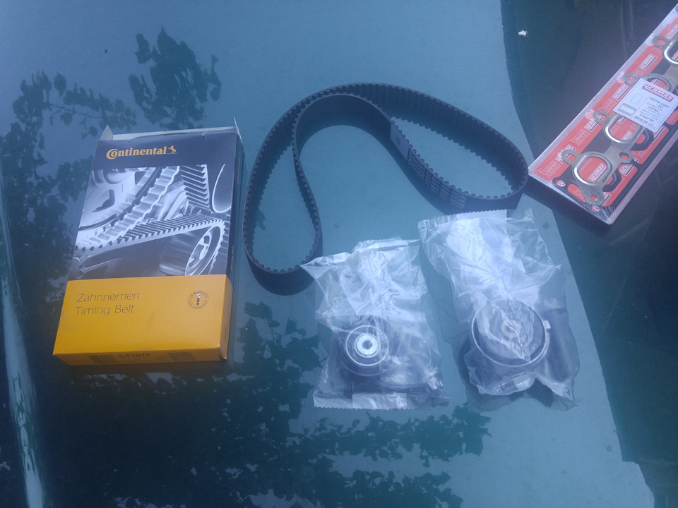МиниПаркетник Astra H. Замена ремня ГРМ Z16XEP Continental CT1077K2 ...