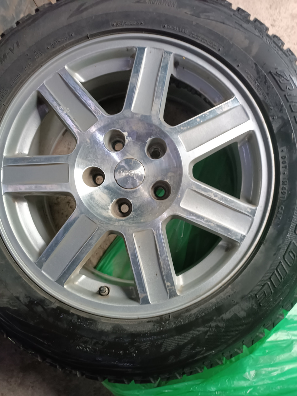 Колёса на лето — Chrysler Pacifica (1G), 3,5 л, 2003 года | колёсные ...