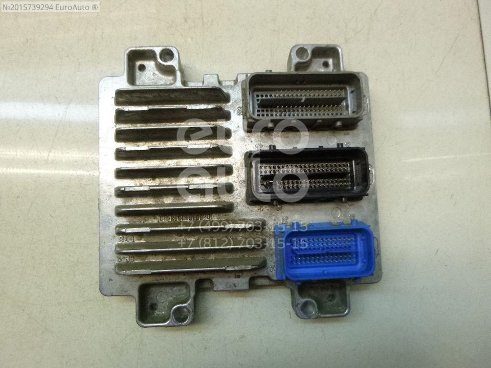 12643636 Блок управления, двигатель, непрограммированный GM | Запчасти ...