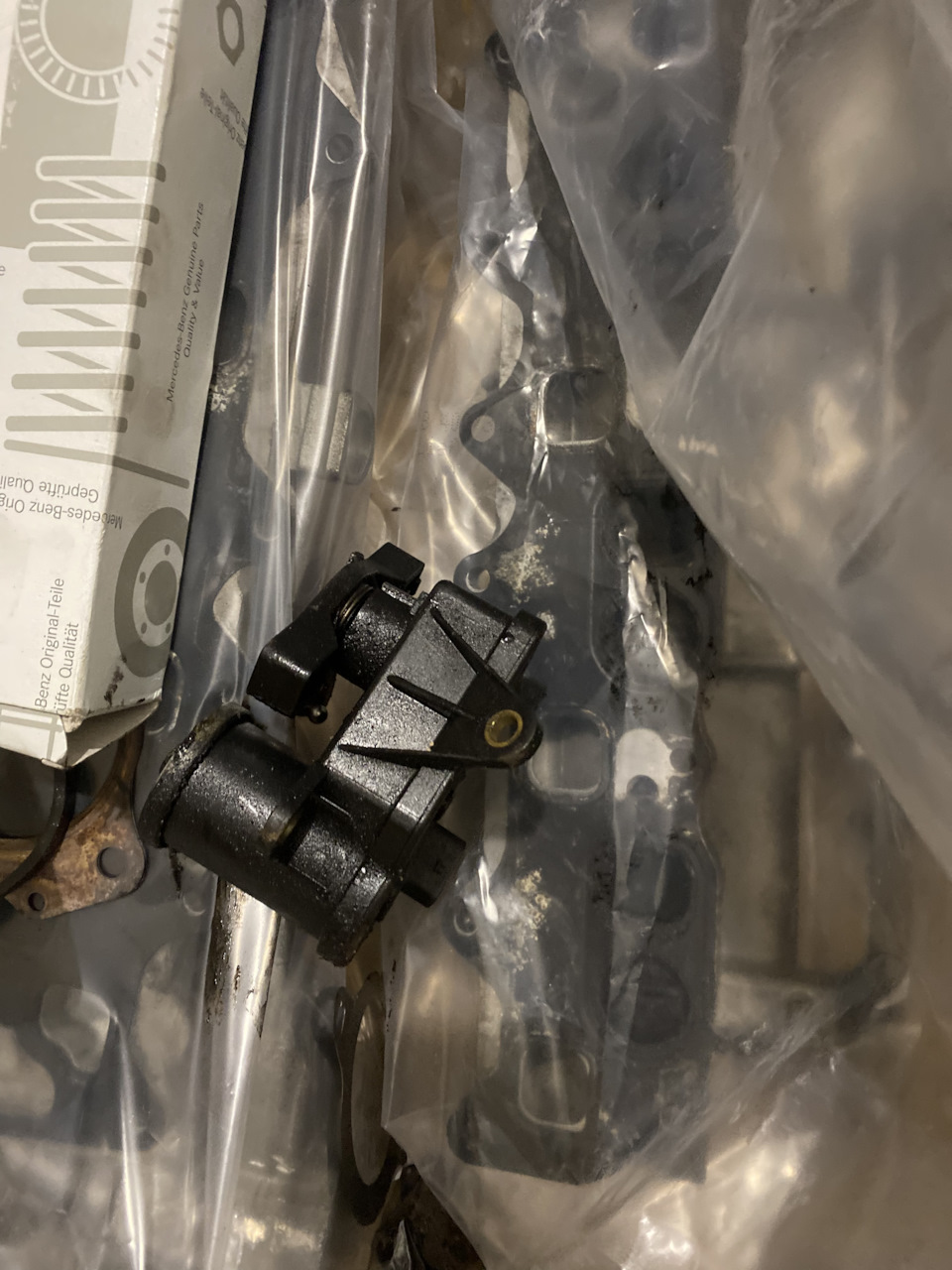 Замена коллекторов, теплообменник, турбина! — Mercedes-Benz GL-Class ...