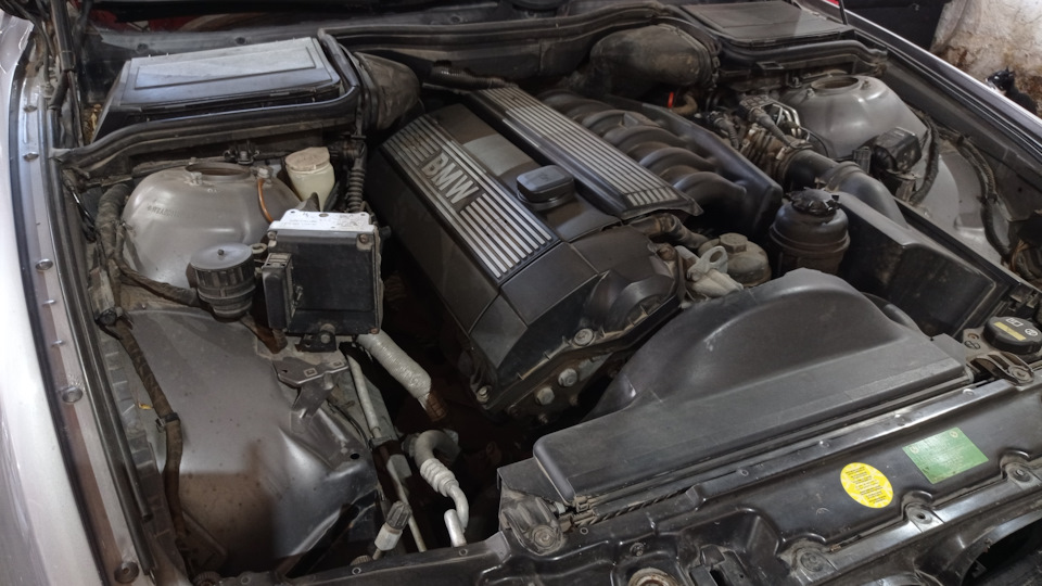 Замена масла e39 m52 — BMW 5 series (E39), 2 л, 1996 года | плановое ТО ...