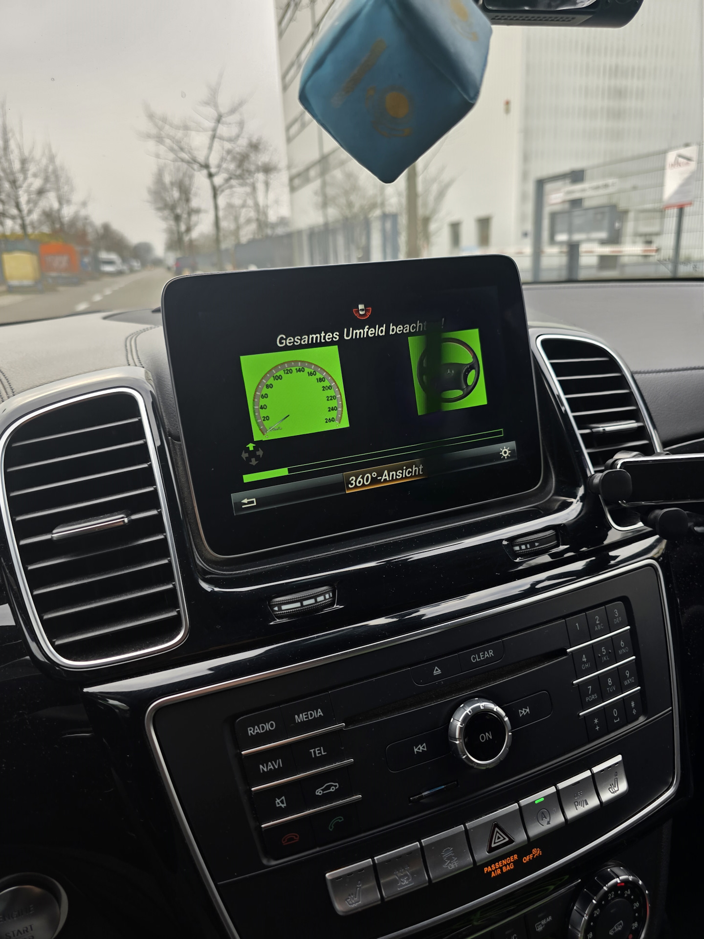 КАЛИБРОВКИ КАМЕРЫ 360° Передней, неудачная — Mercedes-Benz GLS (X166 ...