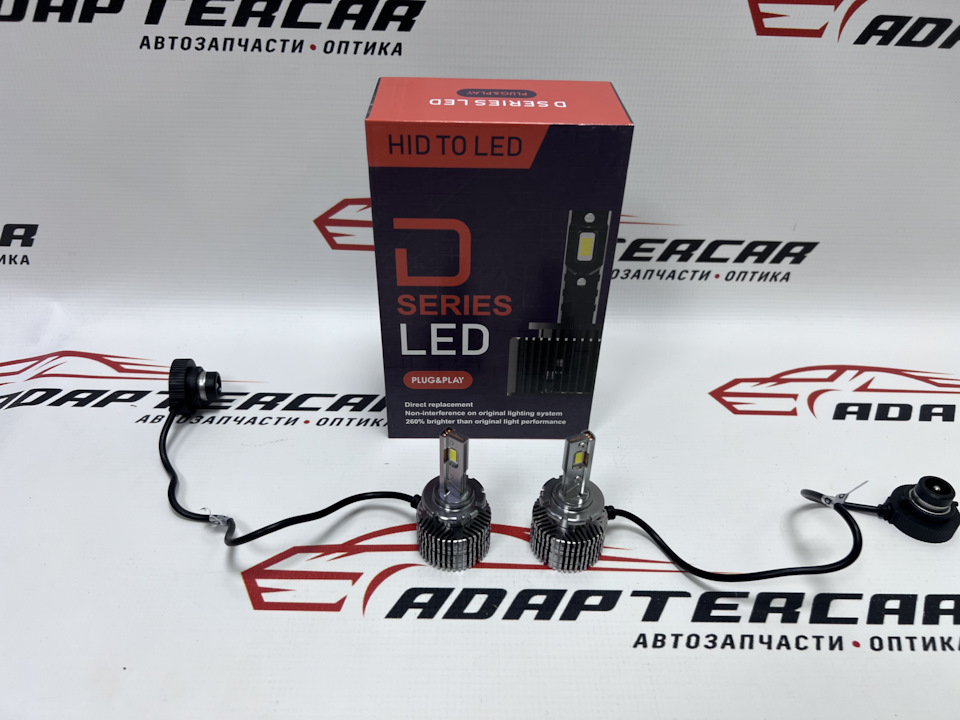 Лампа светодиодная штатного ксенона D2S/R 6000K 12V — Adaptercar.ru на ...