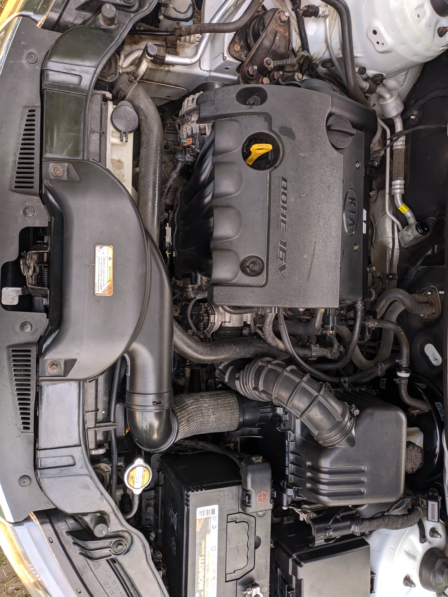 Ремонт стартера и другое… (третья часть: чистка дроссельной заслонки и радиатора системы ...