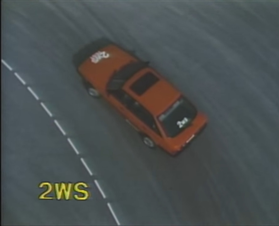 Тест 4WS в Японии 1988-ом от Best Motoring/ Первые прототипы 626 GD — Mazda 626 III (GD), 2 л ...