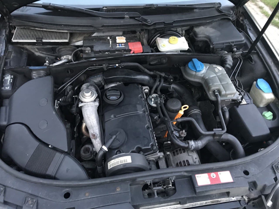 Замена прокладок корпуса масляного фильтра — Audi A6 (C5), 1,9 л, 2001 ...