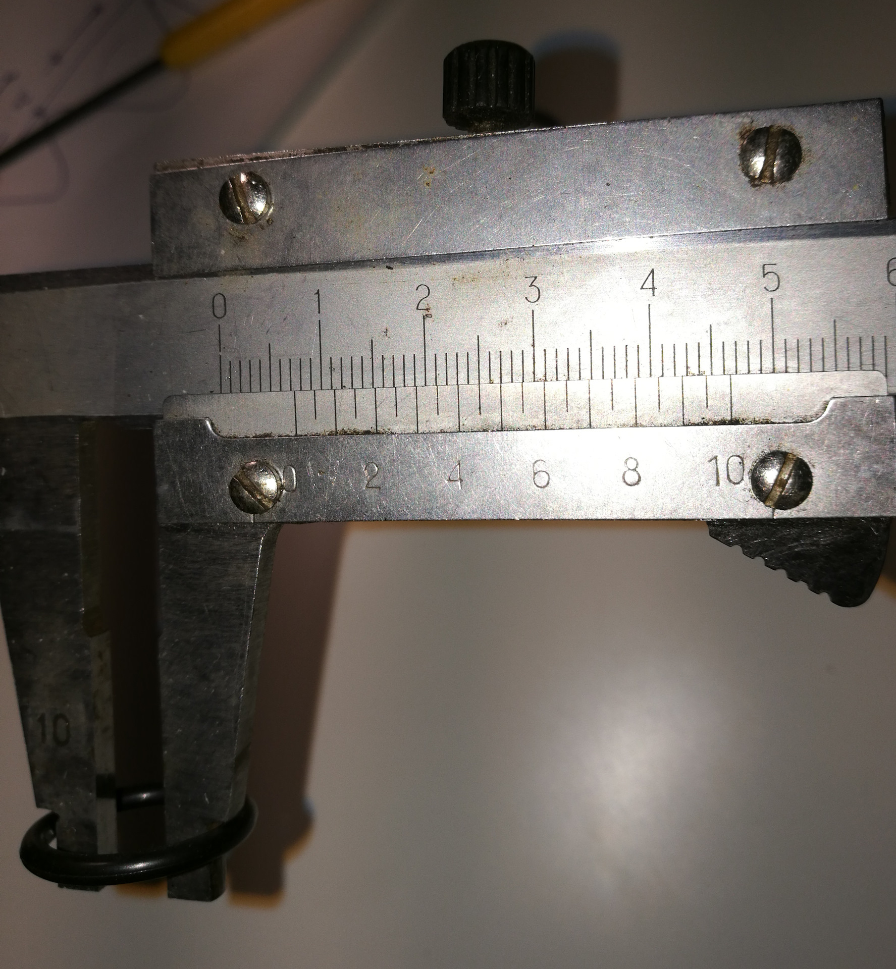 Замеры уплотнительного резинового кольца трубки радиатора печки ...