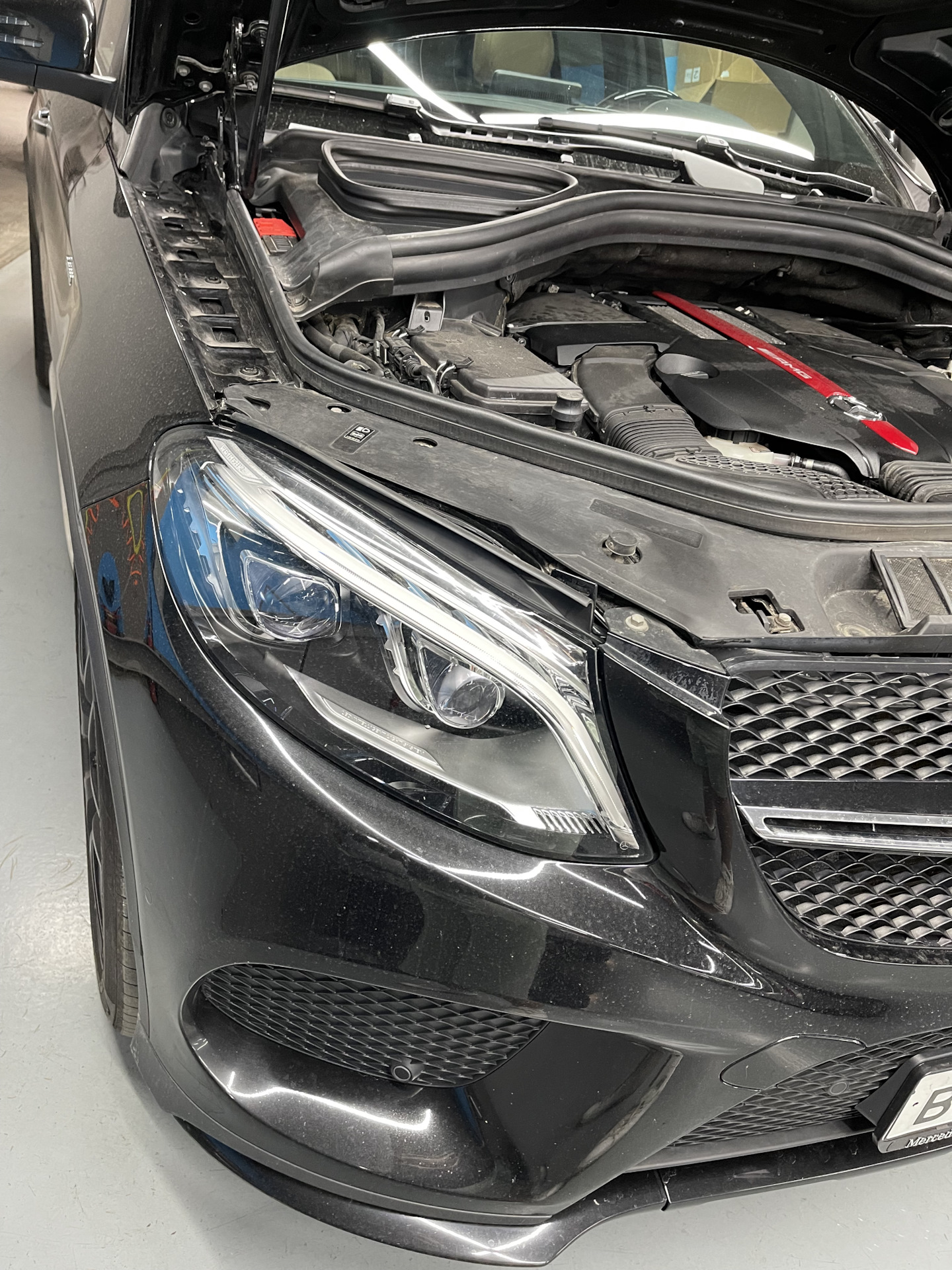 #16 решил вопрос по фаре — Mercedes-Benz GLE-Class Coupe (C292), 3 л ...