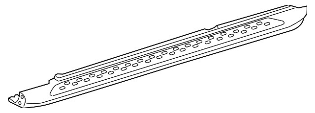 A20452000319051 Накладка порога ал + пл Mercedes | Запчасти на DRIVE2