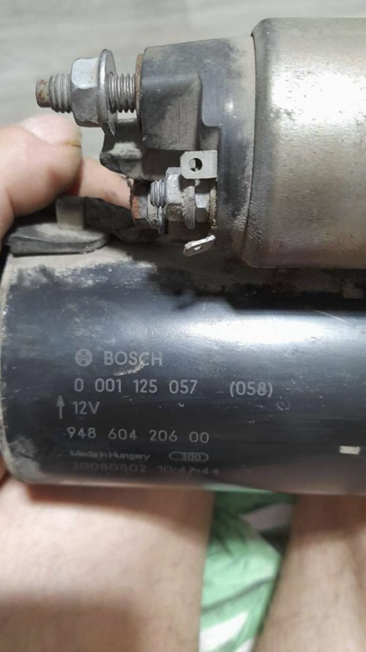 94860420600 Стартер VAG | Запчасти на DRIVE2