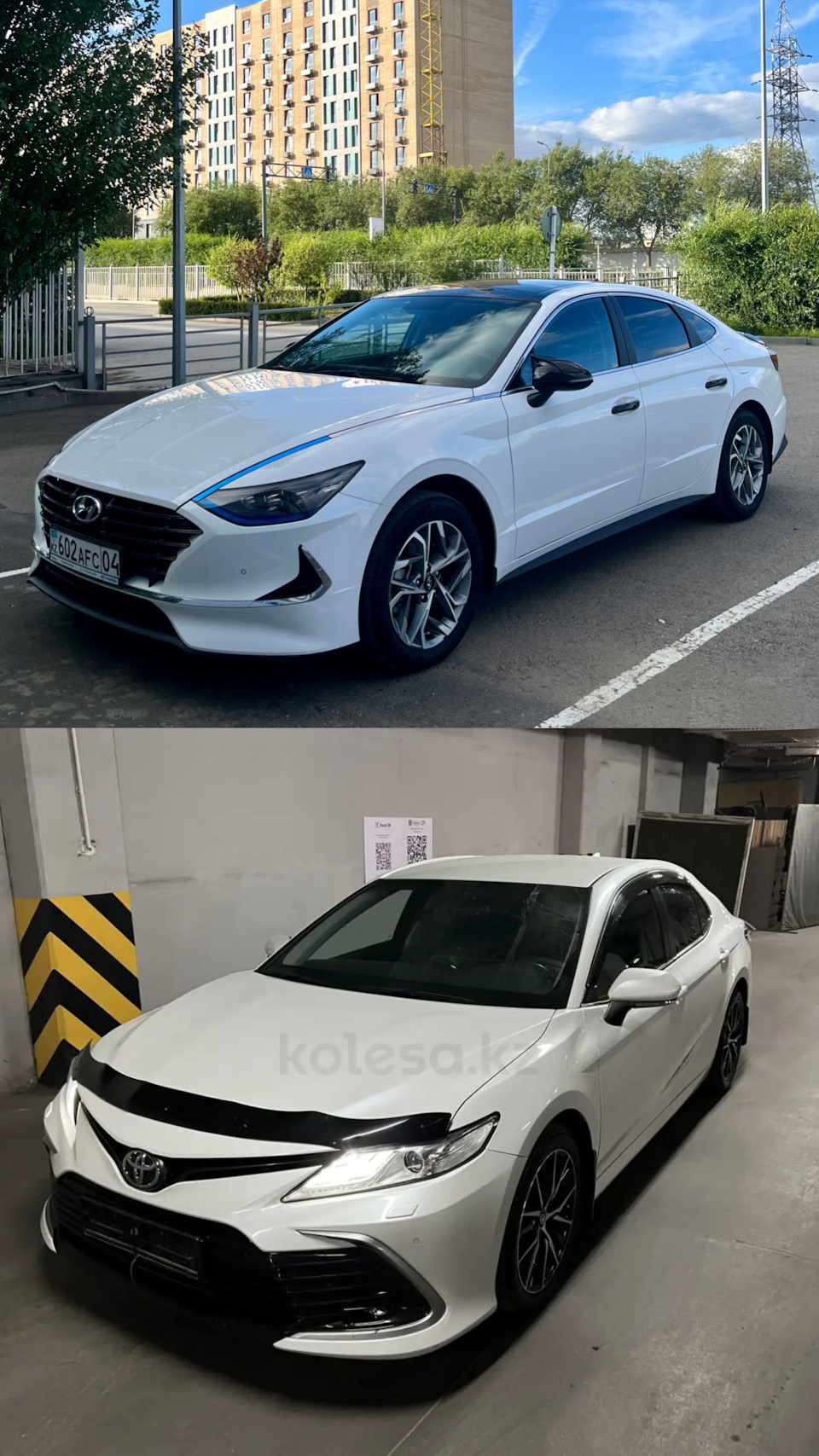 Sonata vs Camry ? — Hyundai Sonata VIII (DN8), 2 л, 2023 года | наблюдение | DRIVE2