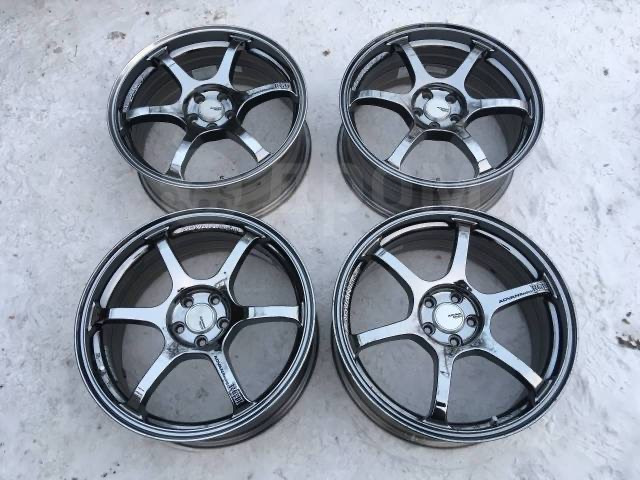 6. Advan Racing RG2 18x7,5jj et48. — Subaru Legacy (BL/BP), 2 л, 2005 ...