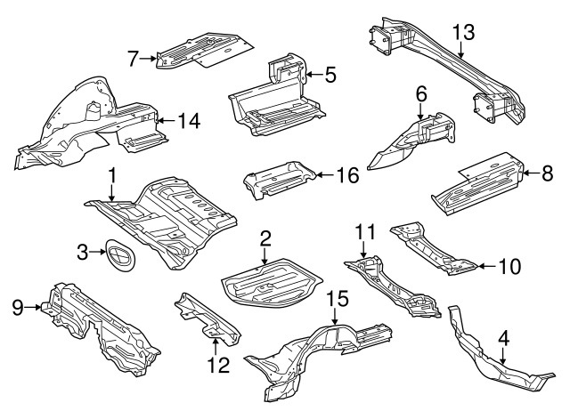 A2126100555 Крепление поперечины задней Mercedes | Запчасти на DRIVE2
