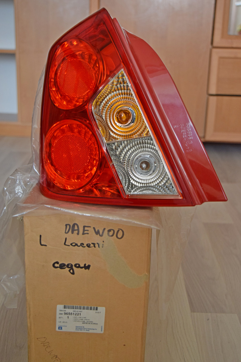 96551221 Фонарь задний левый седан GM | Запчасти на DRIVE2