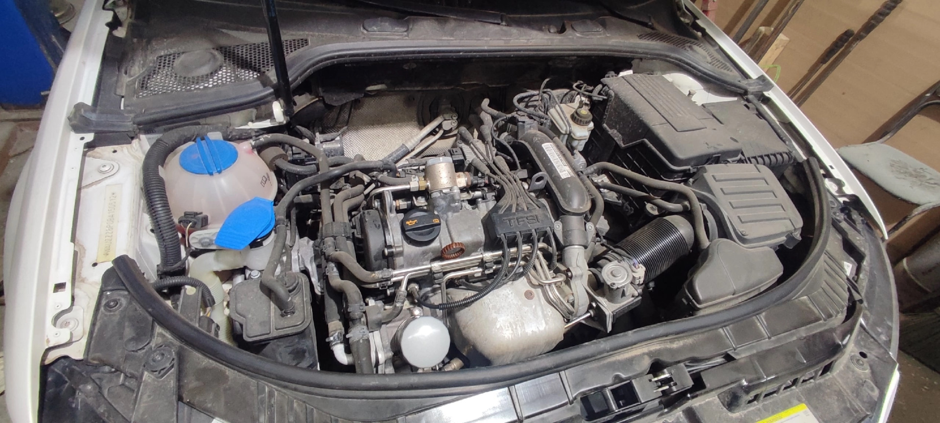 Ей такое масло не нужно. — Audi A3 Sportback (8PA), 1,2 л, 2012 года ...