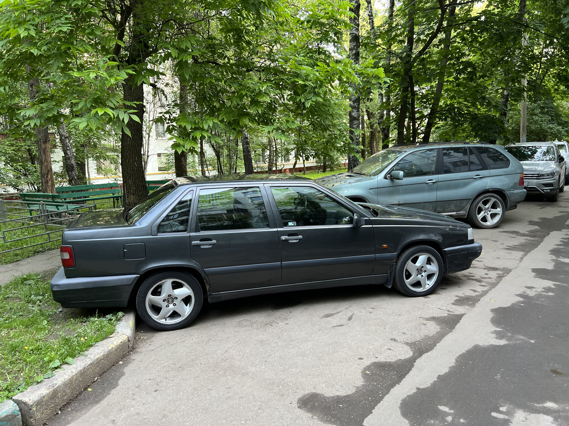 Колеса правильные Columba внедрил — Volvo 850, 2,5 л, 1995 года ...