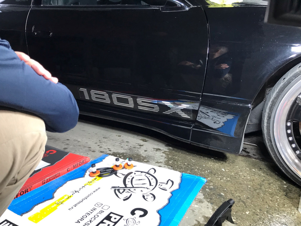 180SX Side Sticker Set — Nissan 180SX, 2,5 л, 1989 года | аксессуары ...