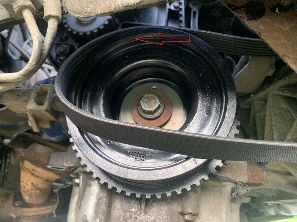 Помпа и термос, ну и ремни заодно — Lada Granta (2G) FL, 1,6 л, 2020 ...