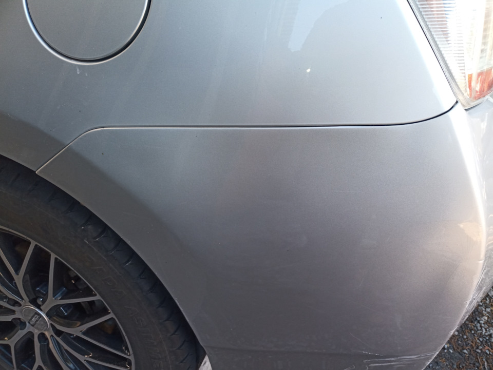 Провисание заднего бампера — Toyota Prius (30), 1,8 л, 2010 года ...