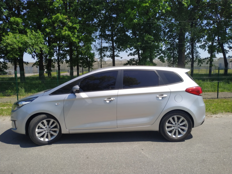 Резина комфорт + — KIA Carens IV, 2014 года | шины | DRIVE2