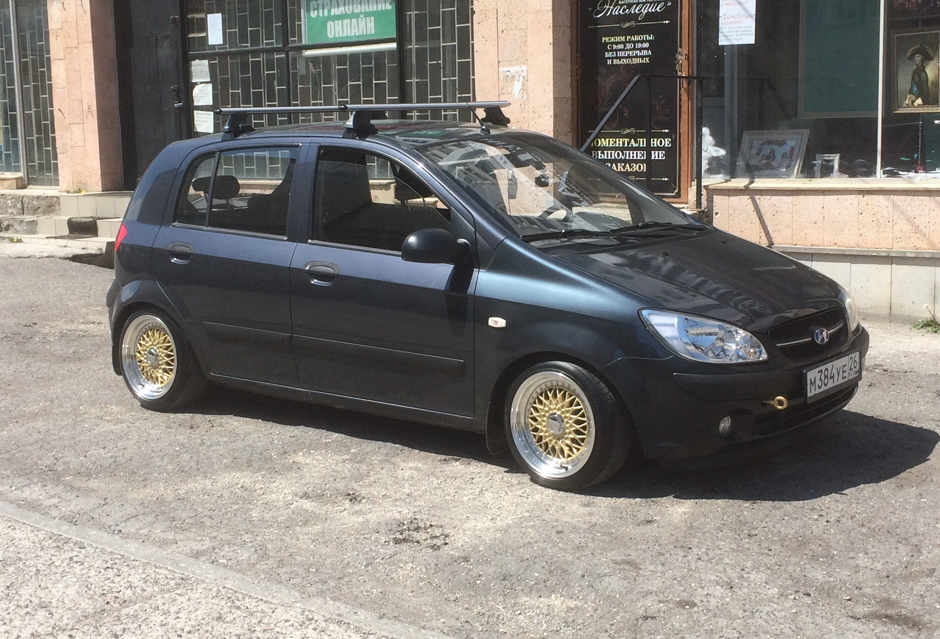 Отрицательный развал Getz Stance — Hyundai Getz, 1,4 л, 2010 года ...