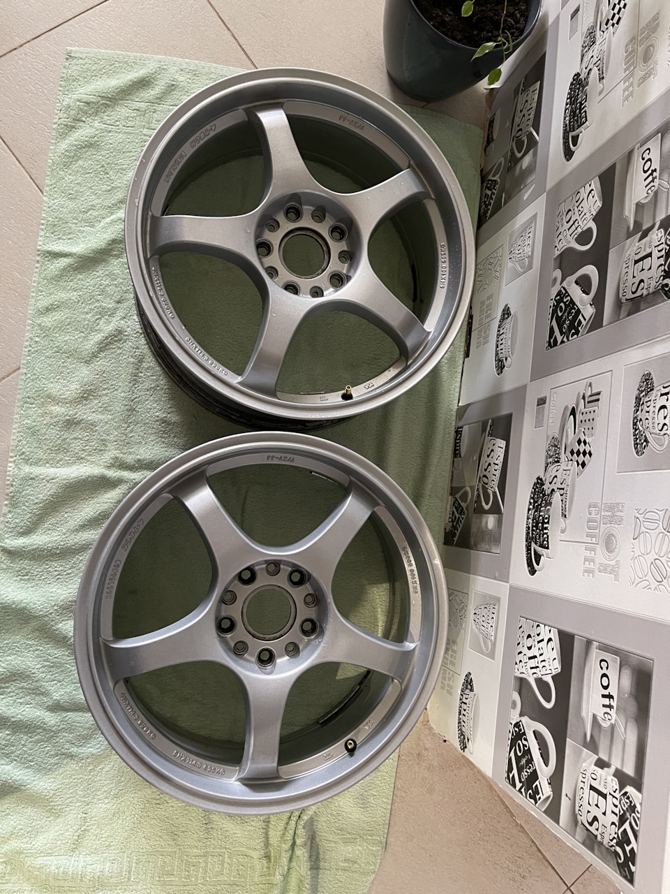 A-TECH Final Speed, MONOBLOCK R17 7jj ET43 — Honda Civic Type R (3G), 2 ...