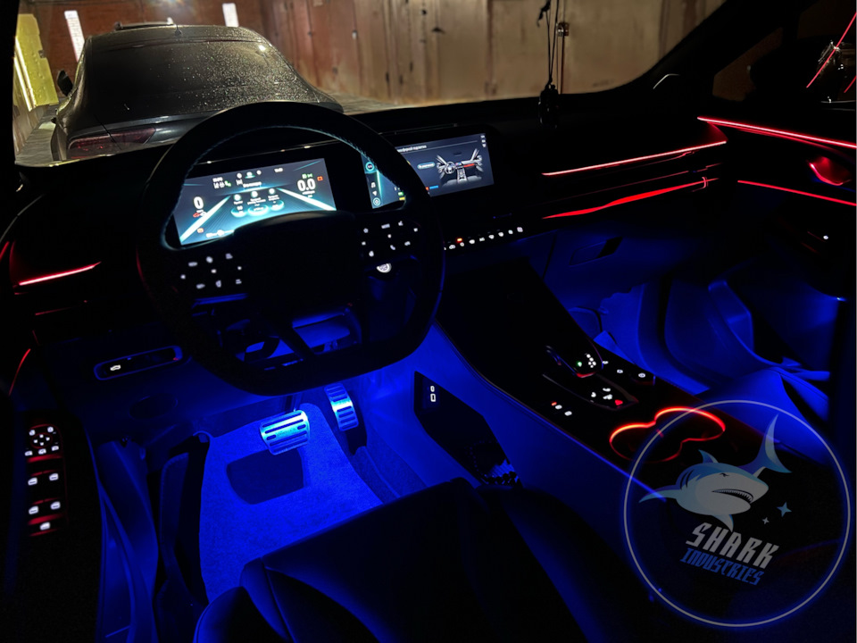 Omoda C5 контурная подсветка Ambient Light — DRIVE2