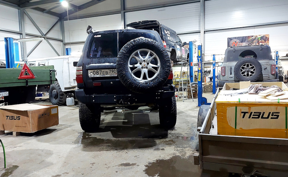 Land Cruiser на бортовых редукторах TIBUS — 4x4ok на DRIVE2
