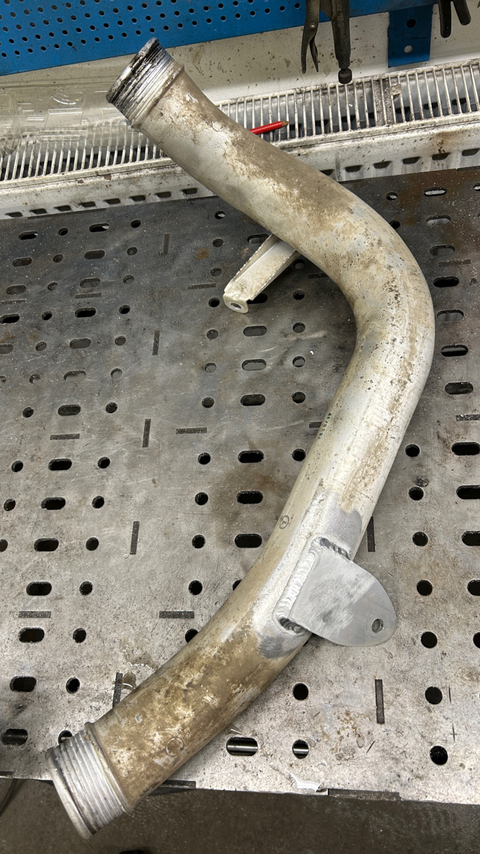 Ремонт алюминиевого патрубка Volvo — DRIVE2