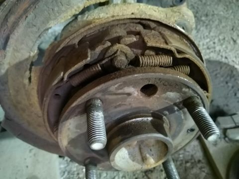 96463796 Щит опорный задний левый для CHEVROLET LACETTI GM | Запчасти ...