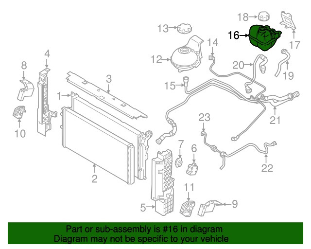 17137539267 Расширительный бачок BMW | Запчасти на DRIVE2