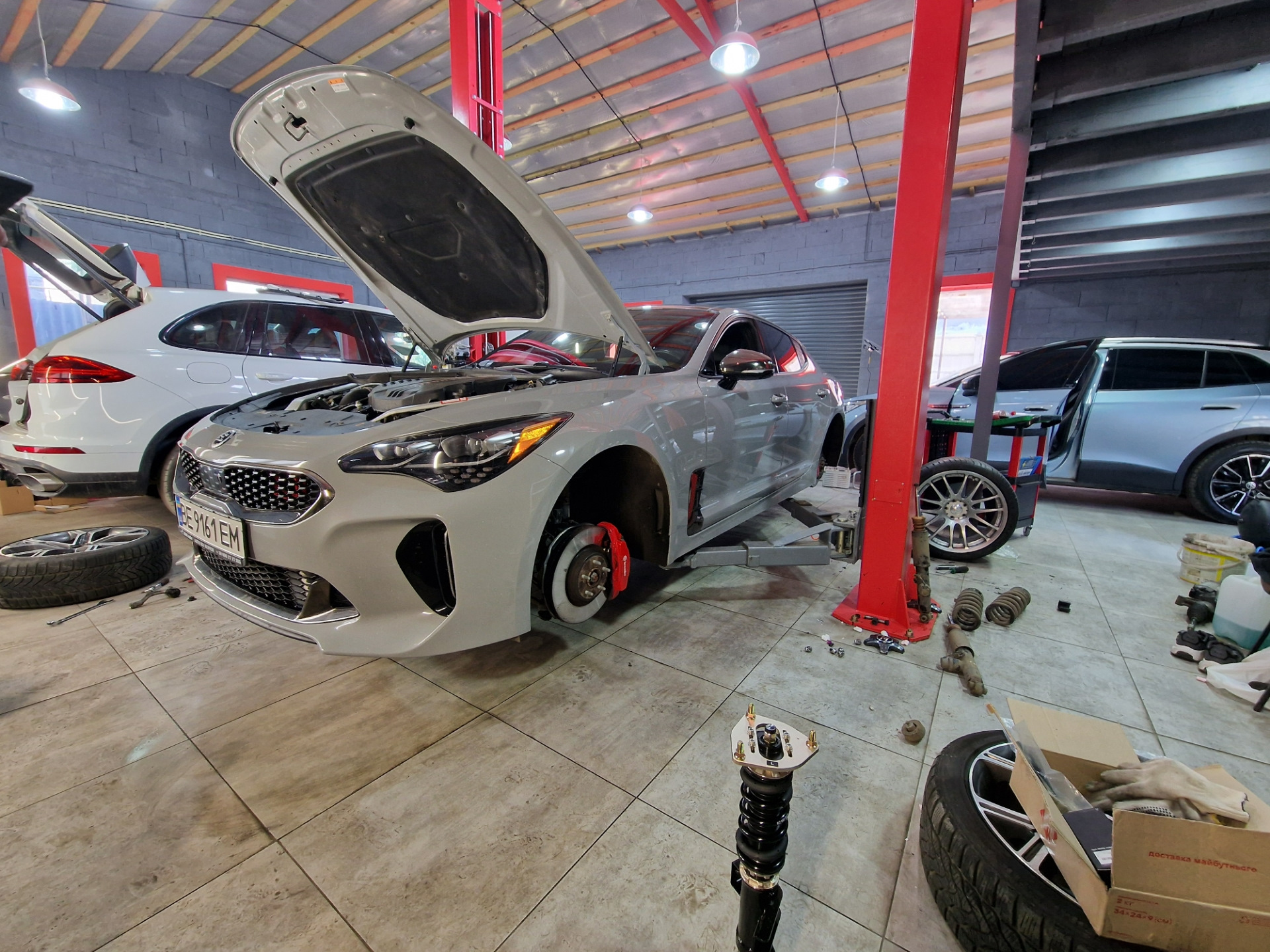 Койловеры bc racing — KIA Stinger, 3,3 л, 2018 года | стайлинг | DRIVE2