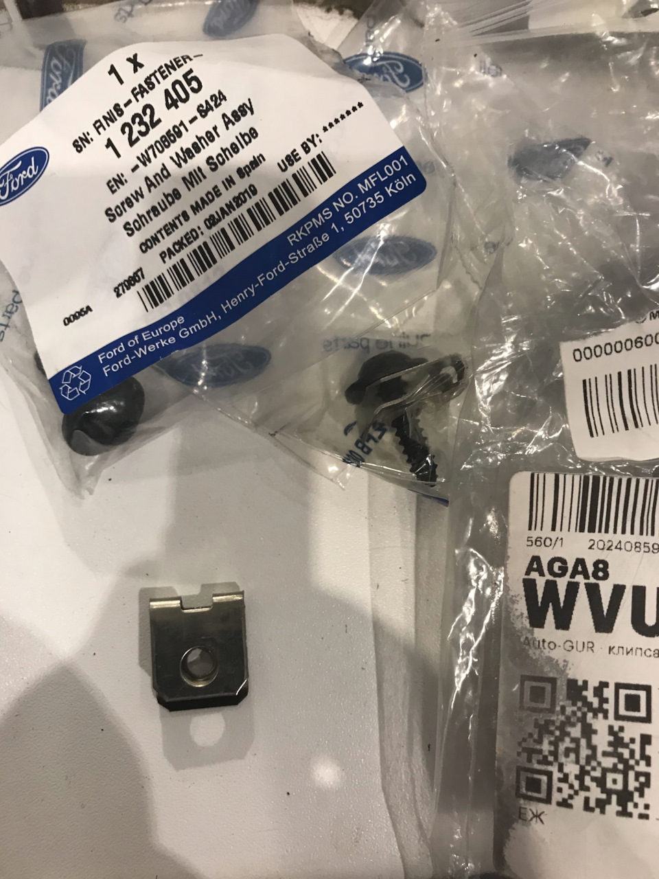 1232405 Винт Ford | Запчасти на DRIVE2