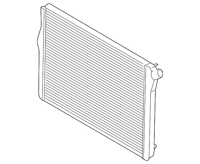17118615994 Радиатор водяного охлаждения BMW | Запчасти на DRIVE2