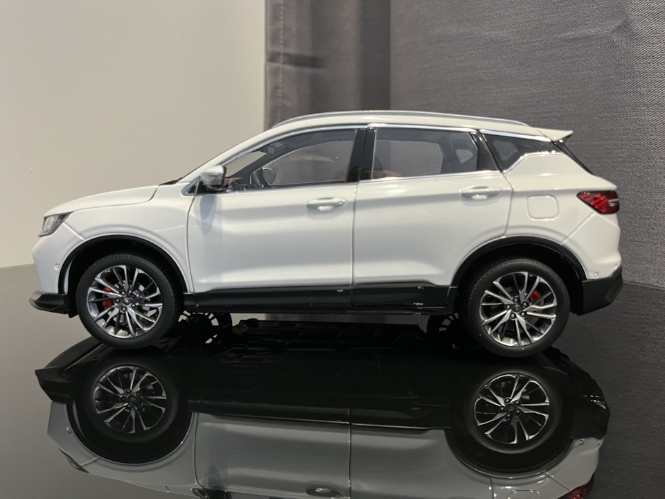 Масштабная модель Geely Coolray/Belgee X50 — Belgee X50, 1,5 л, 2024 года | аксессуары | DRIVE2