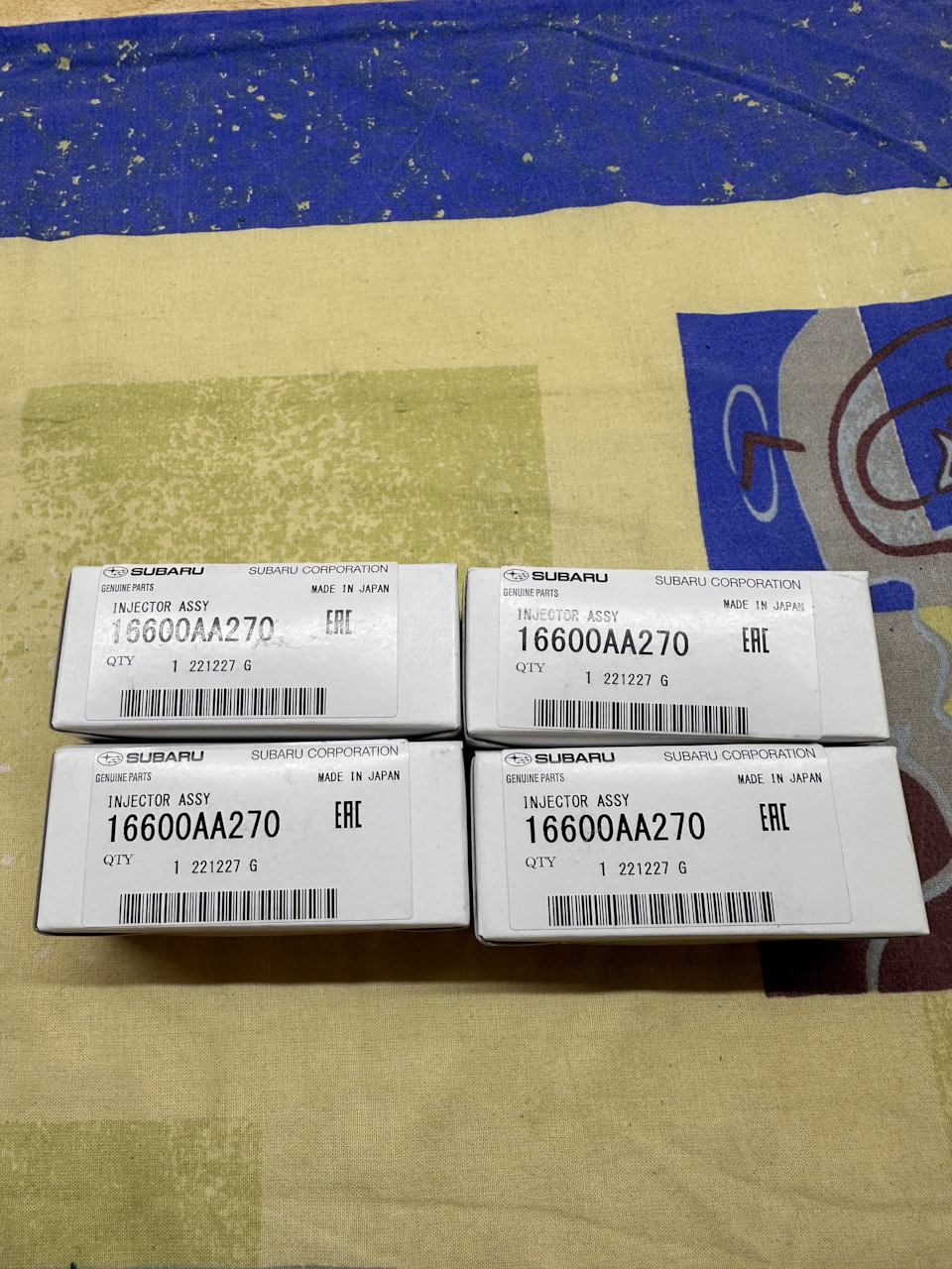 16600AA270 Инжектор форсунки бензиновый SUBARU | Запчасти на DRIVE2