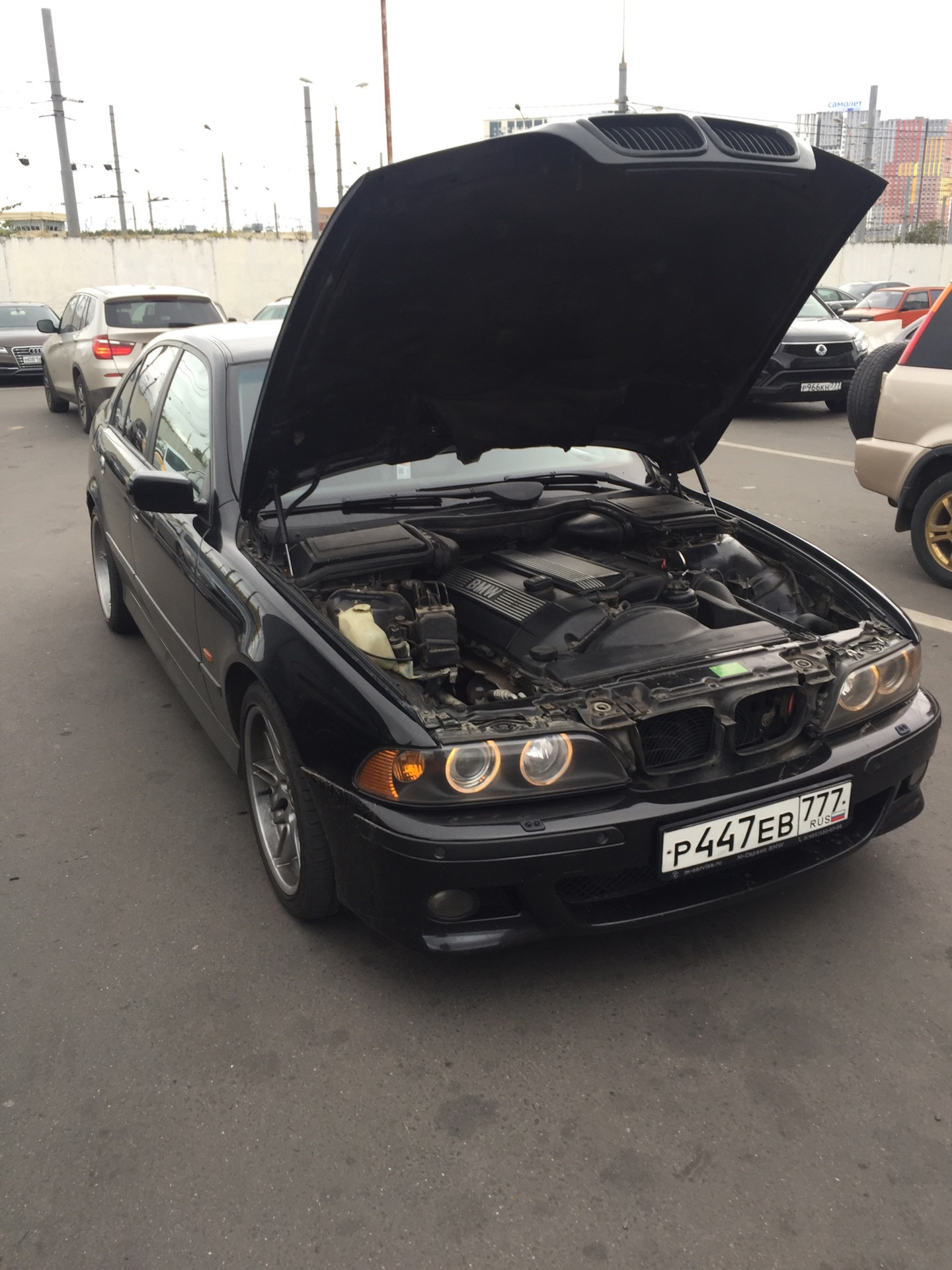 Первый заезд на сервис — BMW 5 series (E39), 2,5 л, 2002 года | визит на сервис | DRIVE2