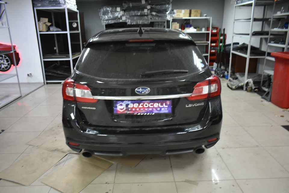 Шумоизоляция Subaru Levorg по варианту Aerocell Level 3 — STP-Install ...
