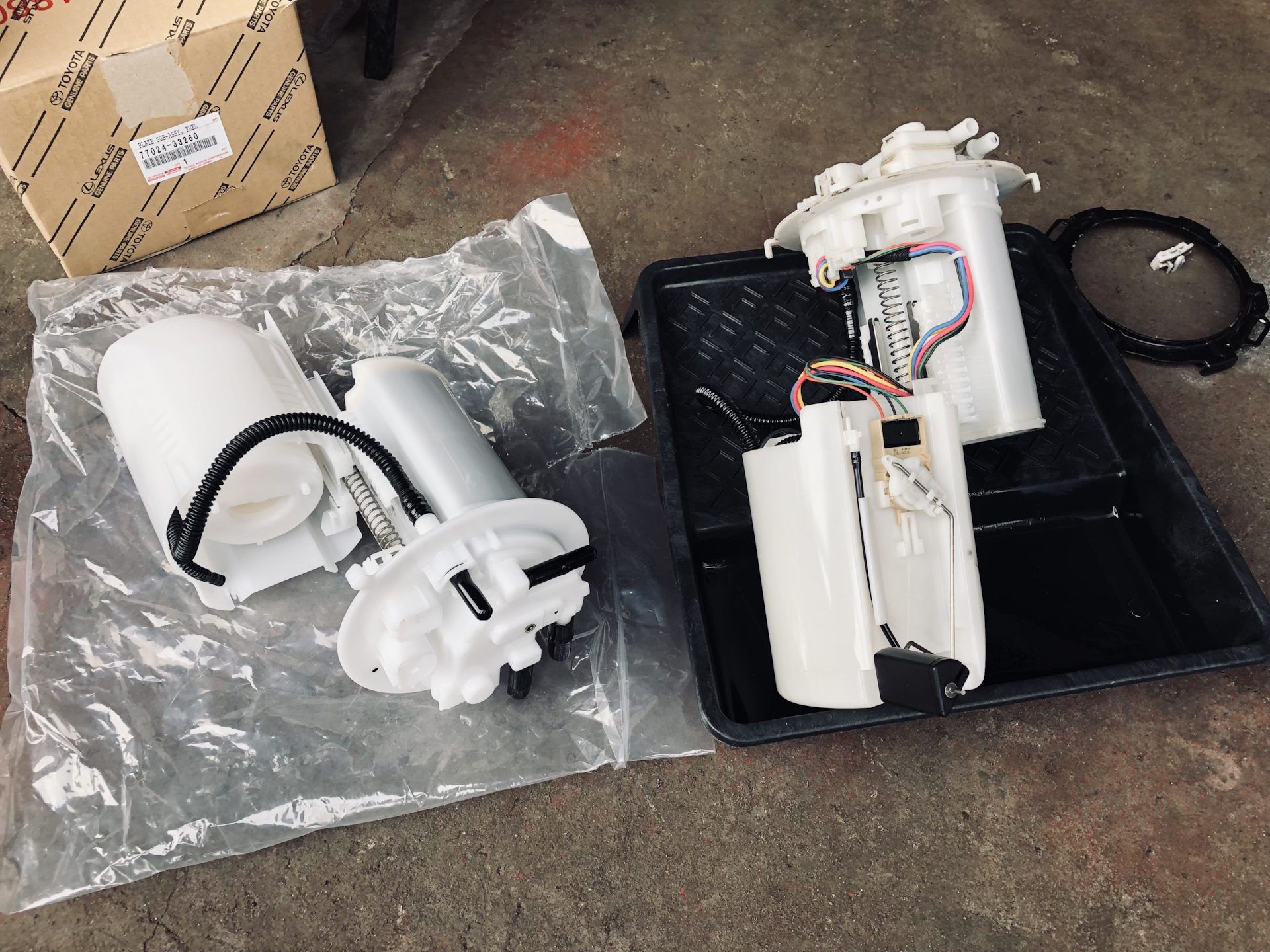 Завершение ТО — 80.000км, Замена Топливного Фильтра ! — Toyota Camry ...