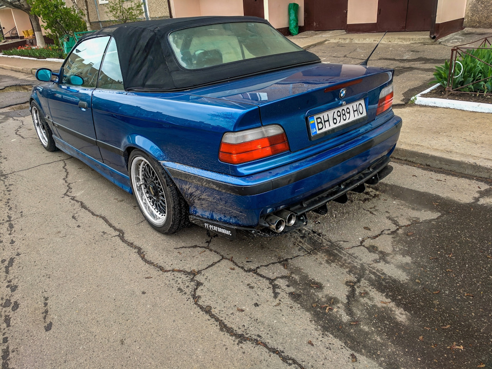 Fancy wide или в поисках стиля — BMW 3 series Convertible (E36), 2 л ...