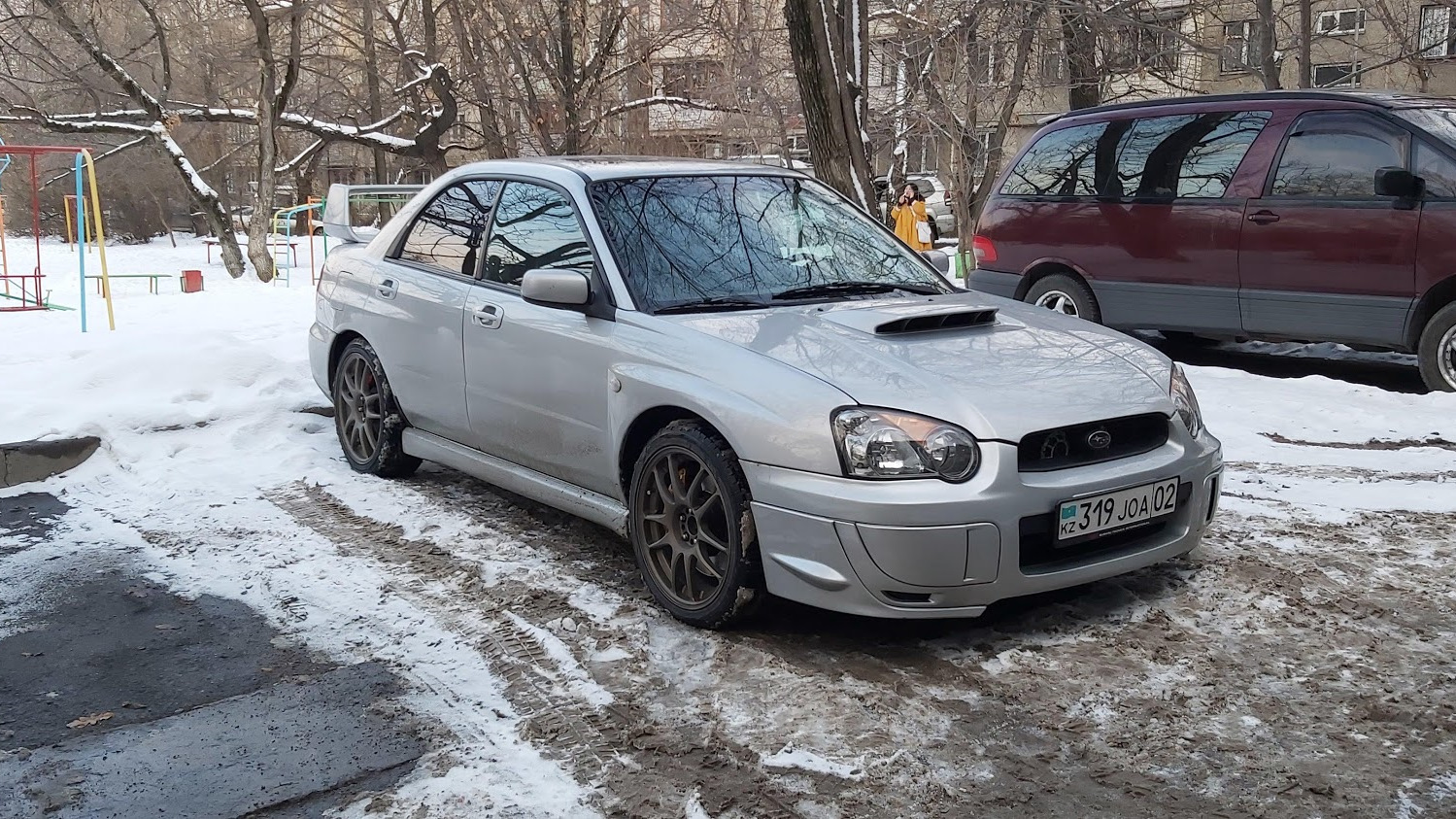 Subaru Impreza WRX (GD/GG) 2.0 бензиновый 2005 | "Silver BlobEYE" на DRIVE2