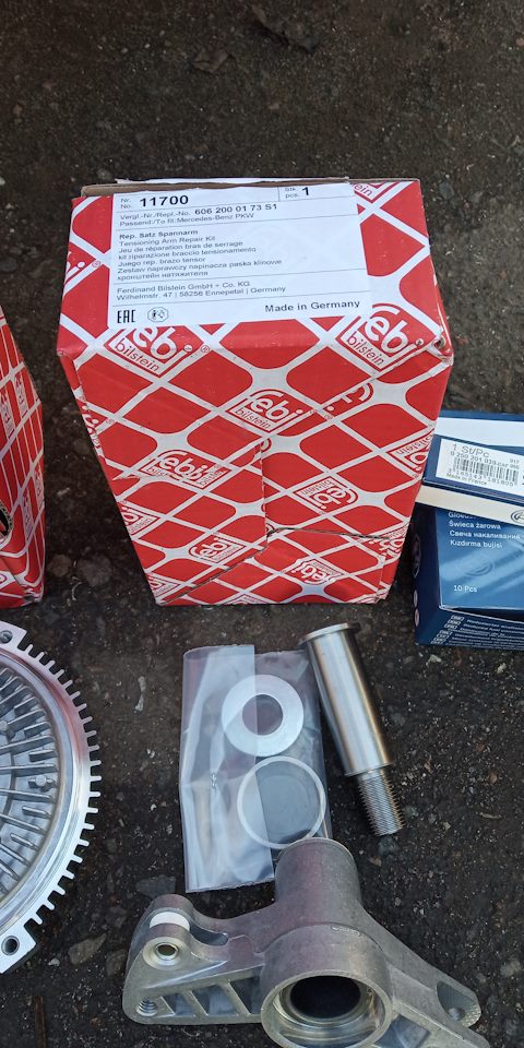 6062000173S1 Ремкомплект натяжителя ремня MERCEDES | Запчасти на DRIVE2