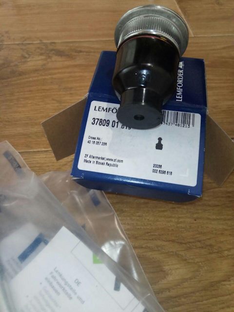 3780901 Шаровая опора LEMFORDER | Запчасти на DRIVE2