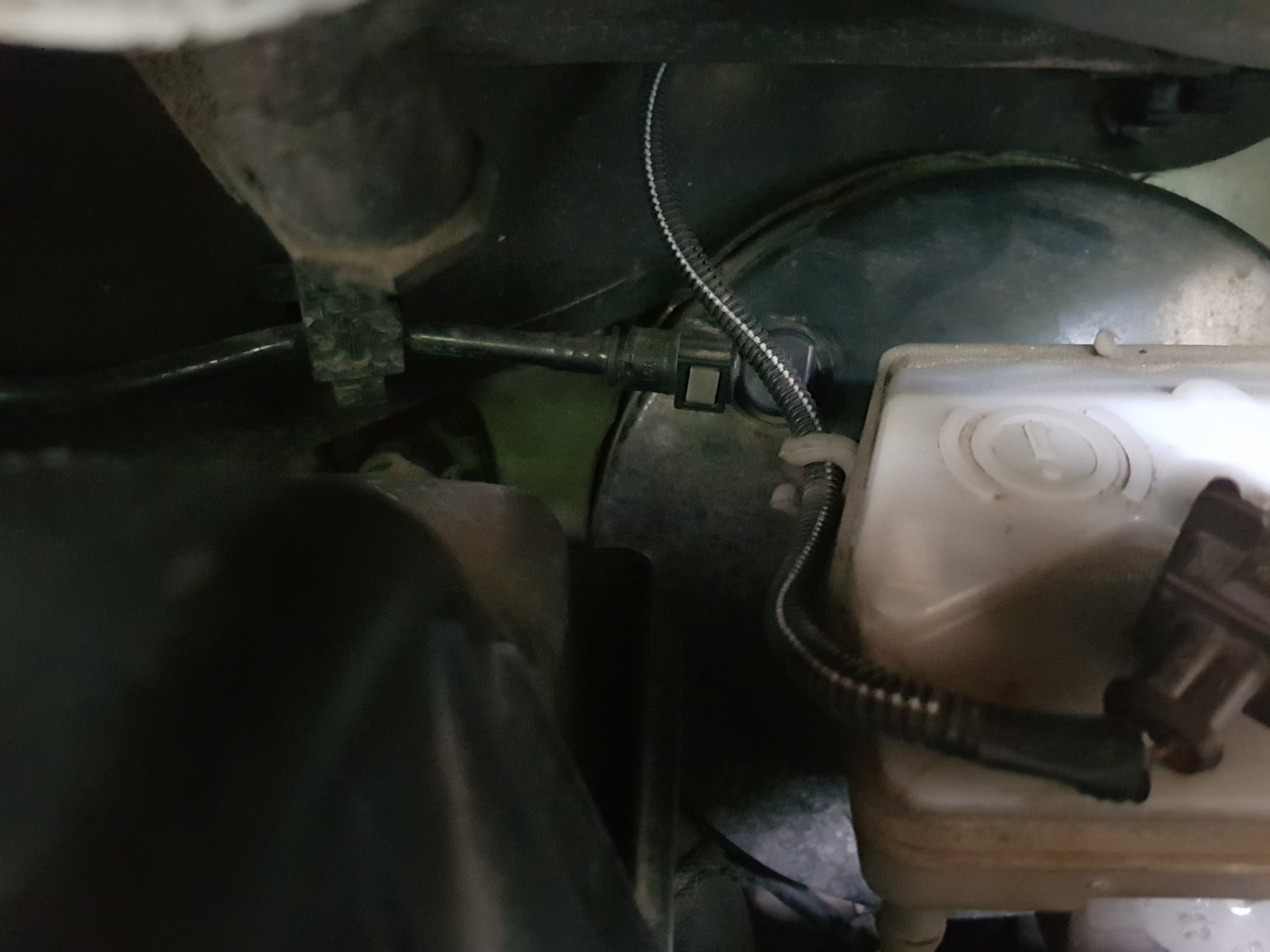 Клапан вакуумного усилителя тормозов — Peugeot 206, 1,4 л, 2008 года ...