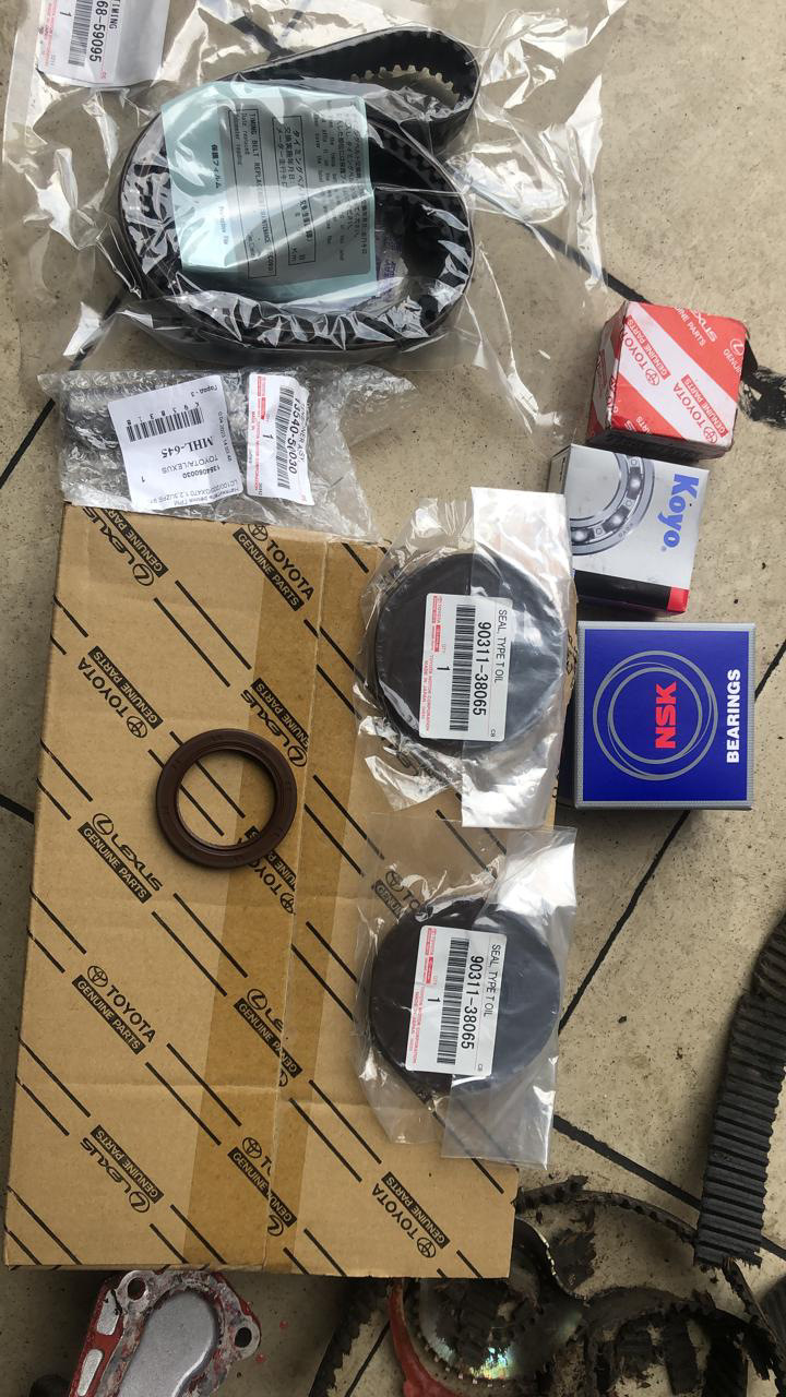 Замена ГРМ — Lexus LX (UZJ100), 4,7 л., 2004 года | плановое ТО | DRIVE2