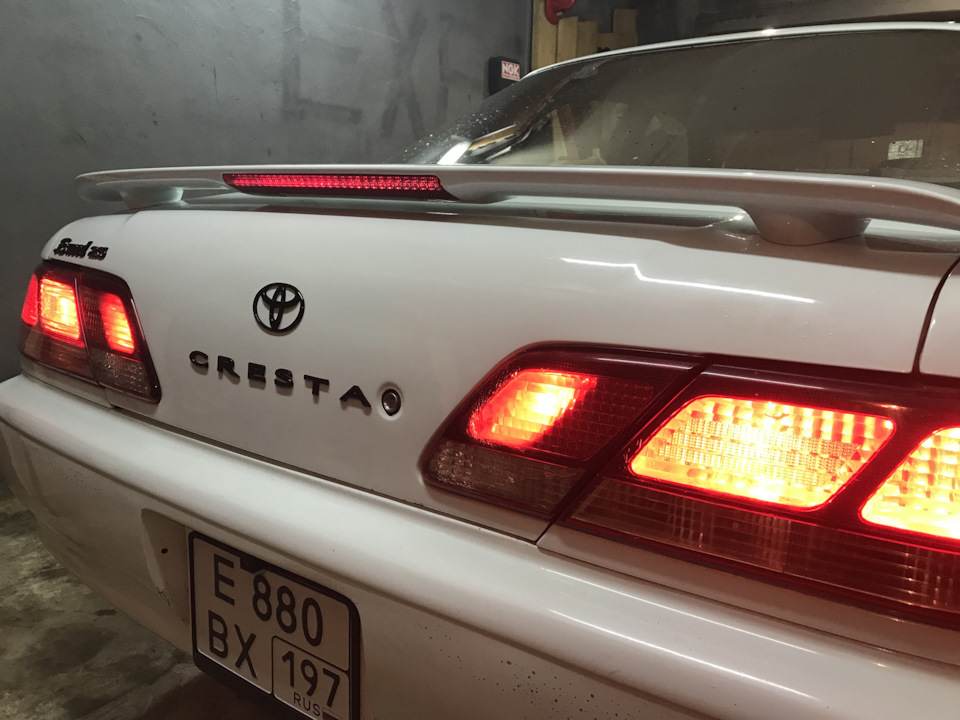 Штатный спойлер Cresta 100 — Toyota Cresta (100), 2,5 л, 1999 года ...