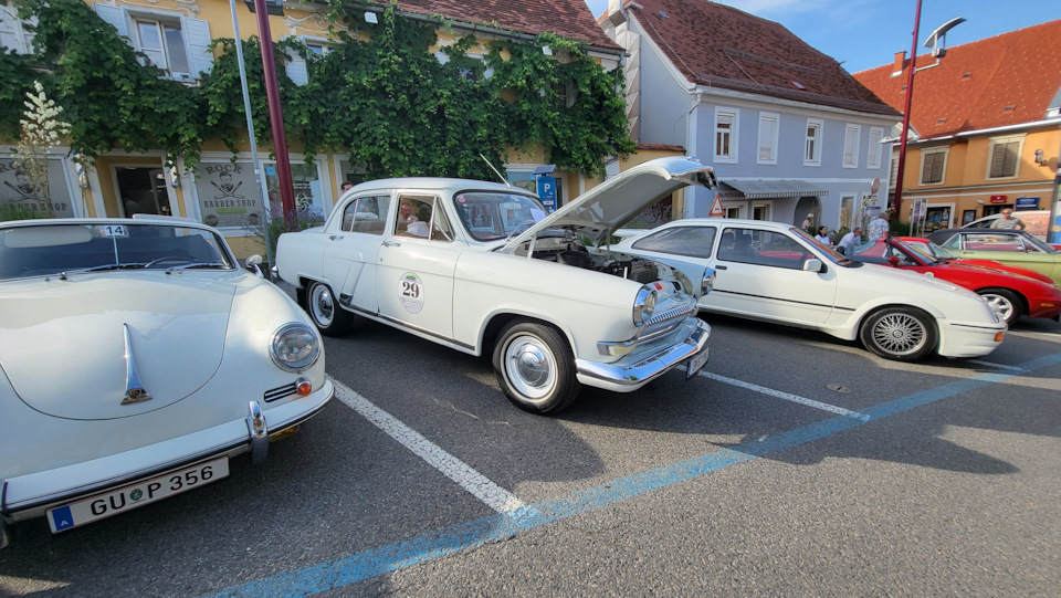 OldTimer Genuss Tour 2022 часть 1 (личное участие в ралли) — ГАЗ 21, 2,4 л, 1967 года ...