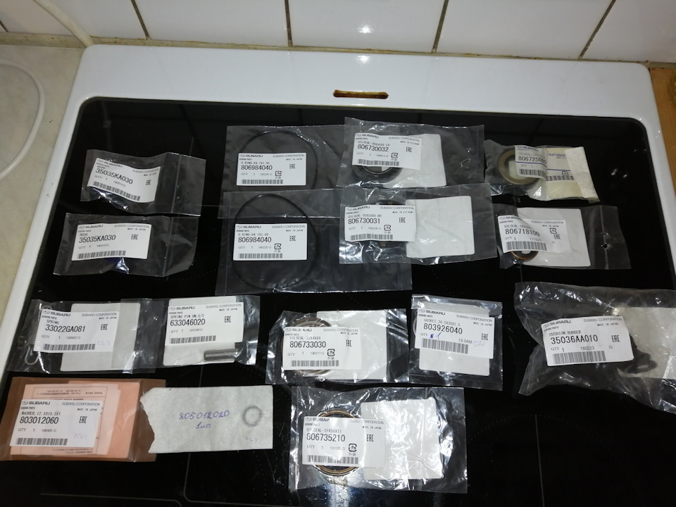 Обслуживание МКПП — Subaru Legacy (BD/BG/BK), 2,2 л, 1995 года ...