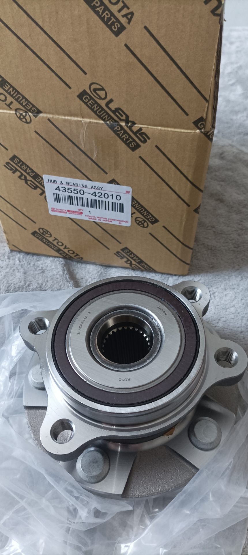 Замена ступицы — Toyota Corolla (140/150), 1,6 л, 2008 года | поломка ...