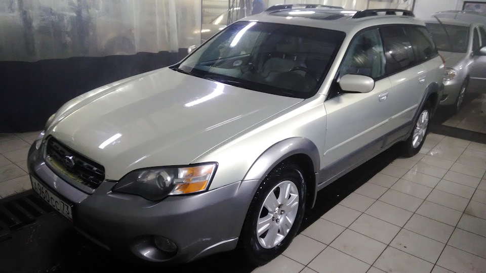 Subaru Legacy Outback (BE/BH) 2.5 бензиновый 2004 | Кузов BL, BP 2,5 атм. на DRIVE2